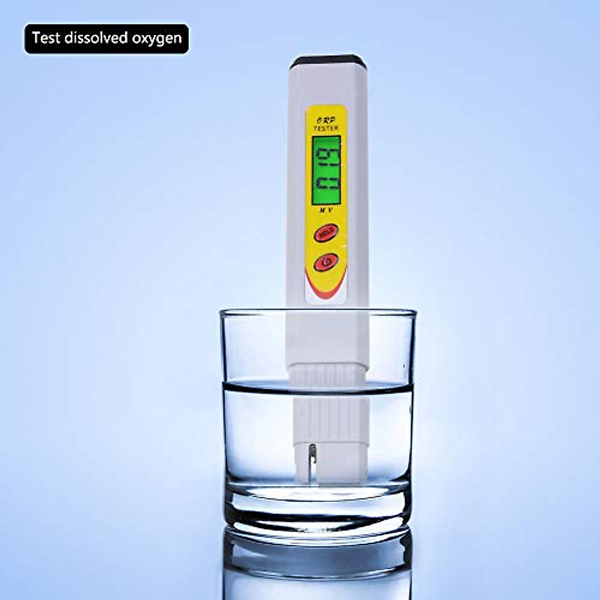 Meichoon ORP Tester Meter -1999mV~1999mV Millivolts Redox Digital Pen-Type for Drinking Water, Swimming Pool and Aquarium DH06