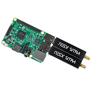 Nooelec RTL-SDR v5 SDR - NESDR Smart HF/VHF/UHF (100kHz-1.75GHz) Software Defined Radio. Premium RTLSDR w/ 0.5PPM TCXO, SMA Input & Aluminum Enclosure. RTL2832U & R820T2 (R860)-Based Radio