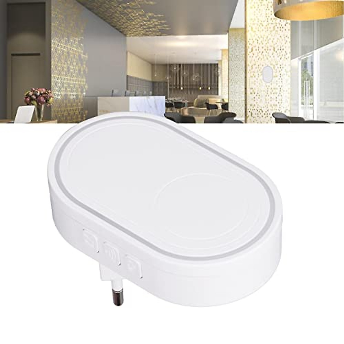 Miokycl Smart Doorbell Sensor Alarm System Induction Caller for Tuya Household Appliances EU Plug 220V