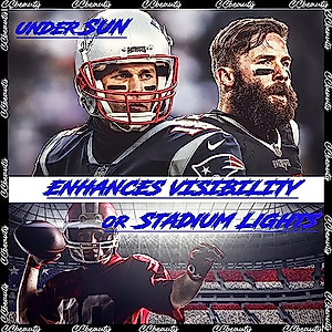 CCBeauty Eye Black, Sweatproof Eyeblack Stick For Baseball Football Softball Lacrosse, Black Face Paint Sports Grease Stick For Pro Performance, Game Day Cheer Playoffs Accessories for Players & Fans