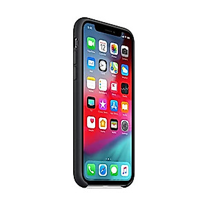 Apple iPhone Xs Silicone Case - Black