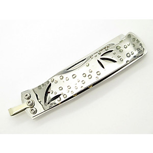 Mcusta Seki Japan Shiro-Take MC-153 AUS-8 Bamboo Folding Money Clip Pocket Knife