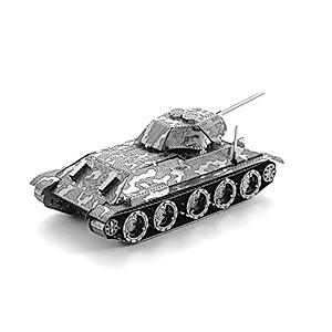 Metal Earth T-34 Tank 3D Metal Model Kit Fascinations