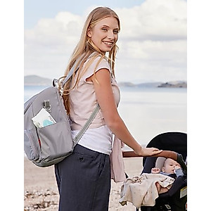 Baby Wipes, Momcozy Saline Nose and Face Baby Wipes, Made Only With Natural Saline, Mild and Non-irritating, 100% Biodegradable, Unscented & Hypoallergenic for Sensitive Skin, Portable, 180 Count (Packs of 6)