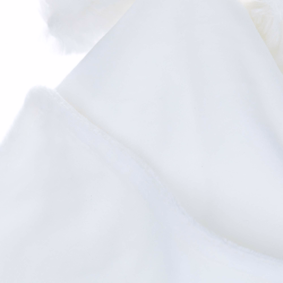 Carter's Lamb Plush Stuffed Animal Snuggler Blanket - White