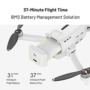 FIMI X8 MINI V2 Drone with 4K Camera, 37 Mins Flight Time, 9KM Video Transmission, 3-Axis Gimbal GPS Quadcopter for Adult Beginner, Auto Return, Smart Tracking (1 Battery)