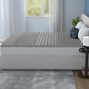 Vibe 2” Cool Pod Convoluted Gel Memory Foam Mattress Topper, California King