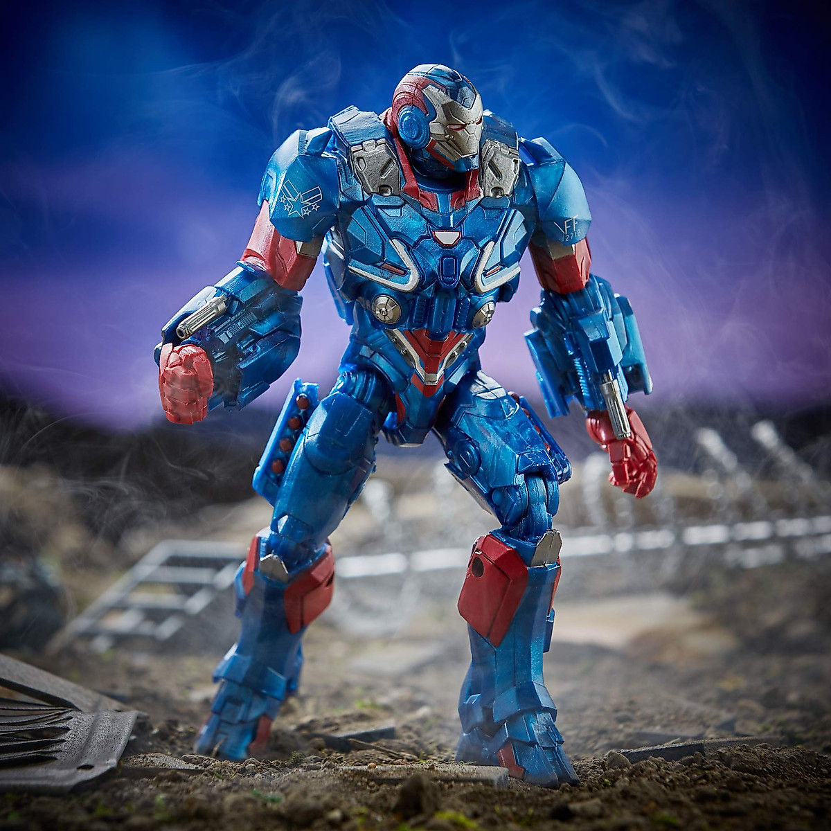 Avengers Marvel Legends Series Endgame 6" Collectible Action Figure Iron Patriot Collection, Includes 4 Accessories