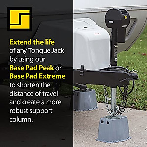 Stromberg Carlson JET-4500 4500 lbs. Electric Tongue Jack - Black