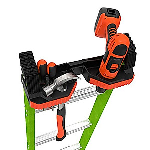 Little Giant Ladders, Quad Pod, Ladder Accessory, Plastic, (15104), Black