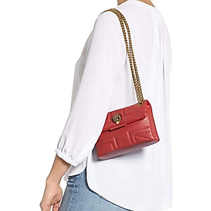 Kurt Geiger London Leather Mini Kensington Union Jack Shoulder Bag (leather)