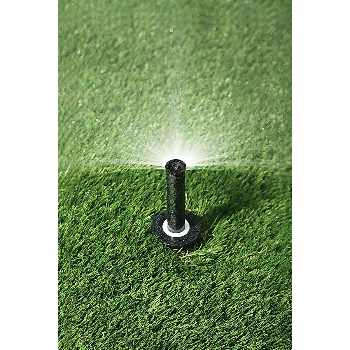 Rain Bird 1804HDS Professional Dual Spray Pop-Up Sprinkler, 180° Half Circle Pattern, 8' - 15' Spray Distance, 4" Pop-up Height