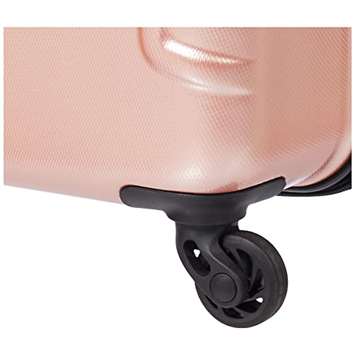 American Tourister Moonlight Hardside Expandable Luggage with Spinner Wheels, Rose Gold, Carry-On 21-Inch