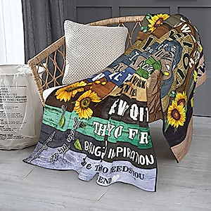 Best Friend Blanket,Best Friend Birthday Gifts for Women,Sunflower Fleece Blanket for Her,Christmas Blanket 50"x60",Best Friend Throw Blanket Friendship Gifts,Bestie Gifts to My Bestie Blanket