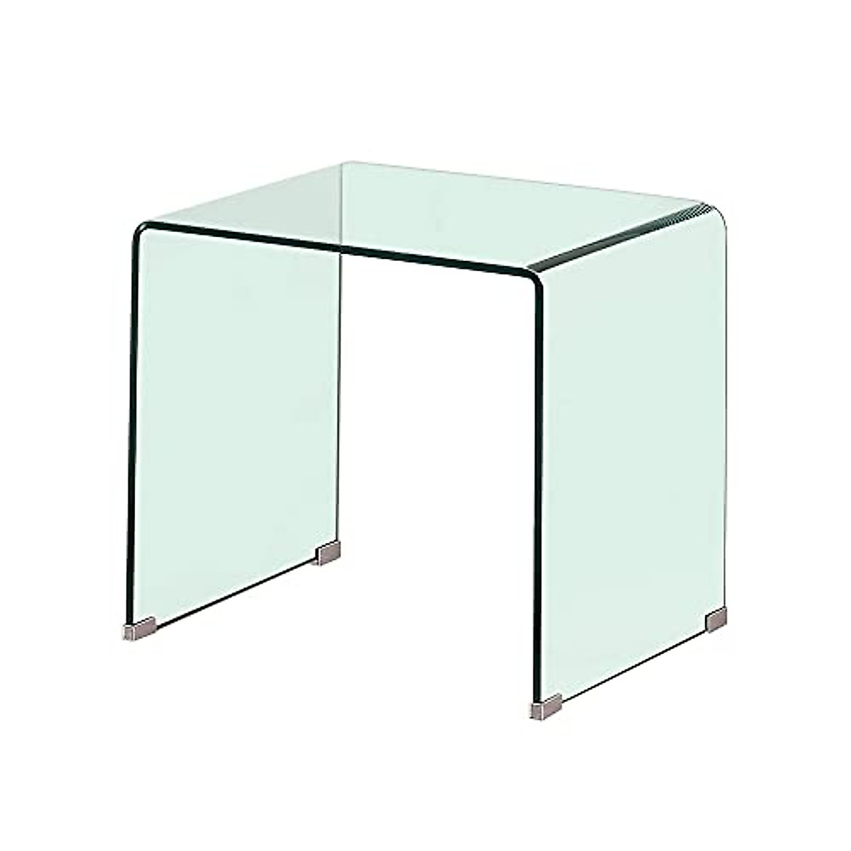 Coaster Home Furnishings Ripley Square End Table Clear