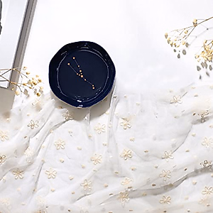 EYONGLION Taurus Zodiac Gifts Ring Dish, Taurus Accessories Zodiac Jewelry Tray For Women, Constellation Lover