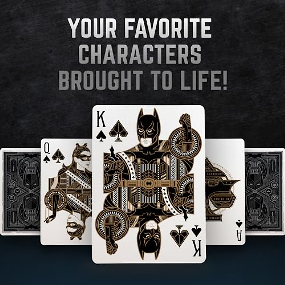 theory11 The Dark Knight Trilogy Premium Playing Cards - Officially Licensed Batman Theme Deck