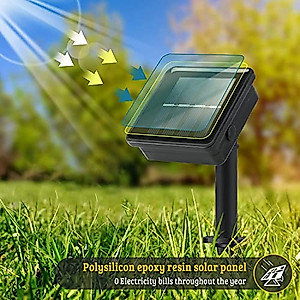 Solar Rope Lights, 2 Pack 8 Modes Solar Rope Lights Outdoor Waterproof IP65 with 100 LED, 40 Feet Solar Tube Lights for Poolside, Garden, Fence, Walkway (Cold Light)