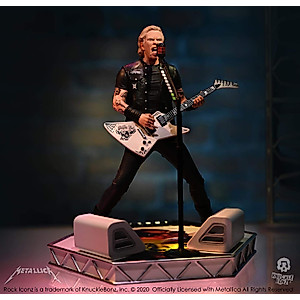Knucklebonz - James Hetfield (Metallica) Limited Edition Collectible Statue (only 3000 Created) - Rock Iconz, Officially Licensed, Includes CoA