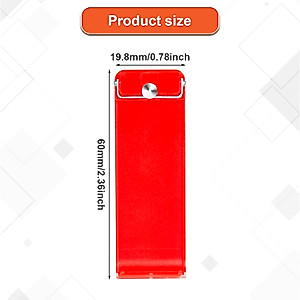 6pcs Back Stand for Nintendo Switch, Back Stand Replacement Kickstand Back Shell Holder Kickstand Replacement Compatible with Switch Console (6 Colors)