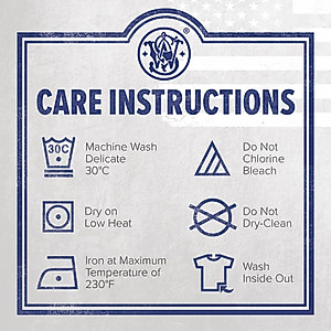 Smith & Wesson Farm & Firearms Official Licensed Apparel Men's Long Sleeve Solid Cotton-Poly Blend Graphic Logo Hooded Pullover Sweatshirt, Sizes S-2XL