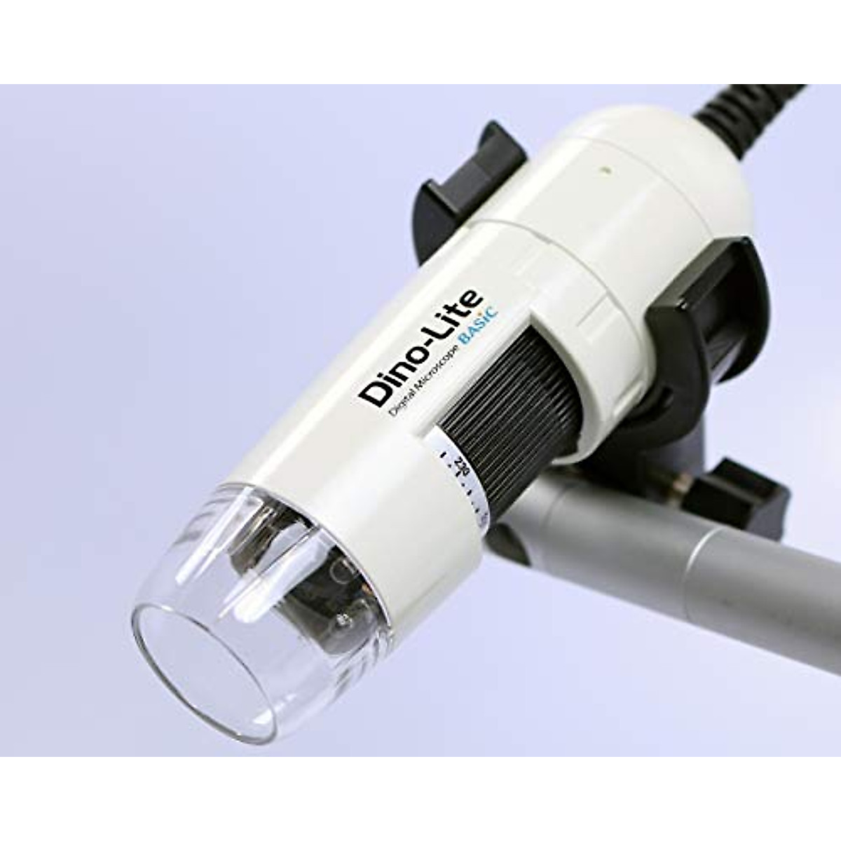 Dino-Lite USB Digital Microscope AM2111-0.3MP, 10x - 50x, 230x Optical Magnification, 4 LEDs