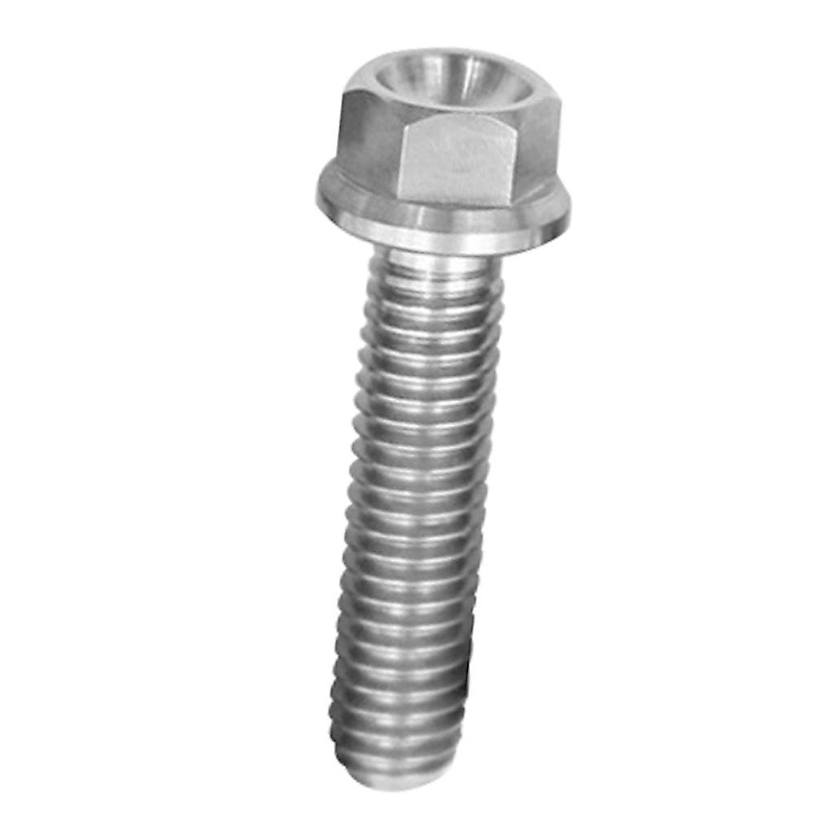 menolana M6x10-65mm Hex Head Flange Screws Flange Head 1.0 Mm Thread Pitch - M6 x 25