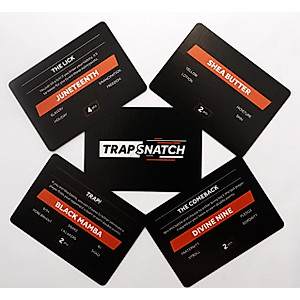 Trap Snatch - for The Culture Guessing Game [Black Culture Party Game ] | 4+ Players | Family Friendly | Ages 13+ | Original Edition
