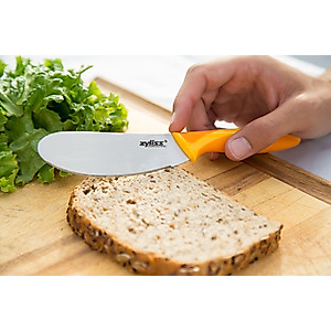 ZYLISS Sandwich Knife and Condiment Spreader, Orange