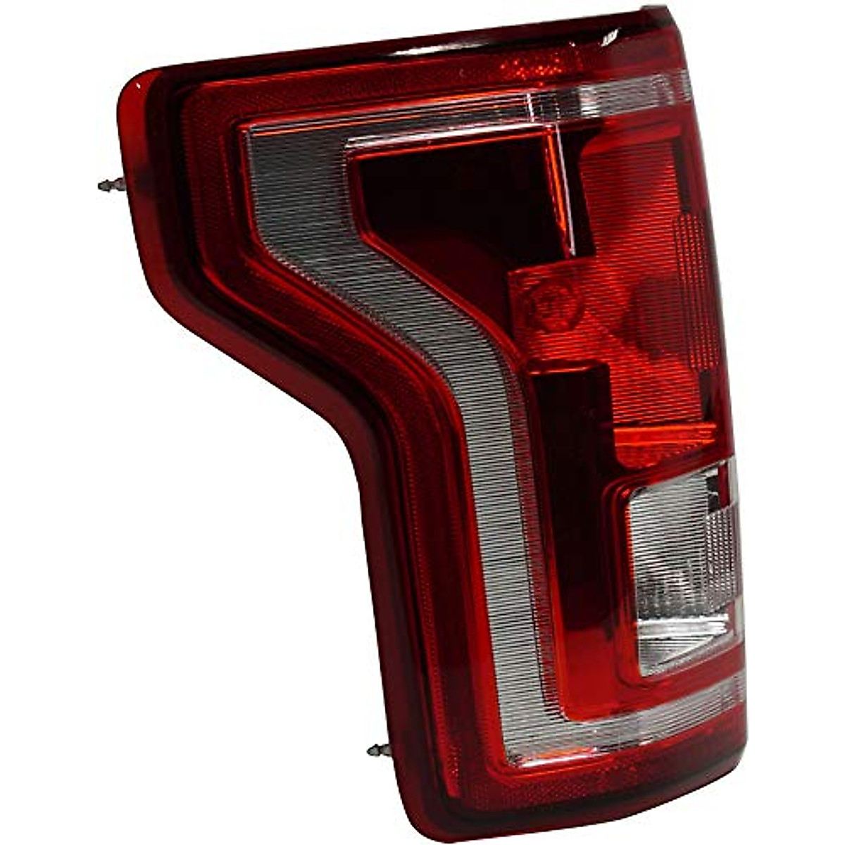 Evan Fischer Driver Side Tail Light Assembly Compatible with 2015 2016 2017 Ford F-150 With Bulb CAPA