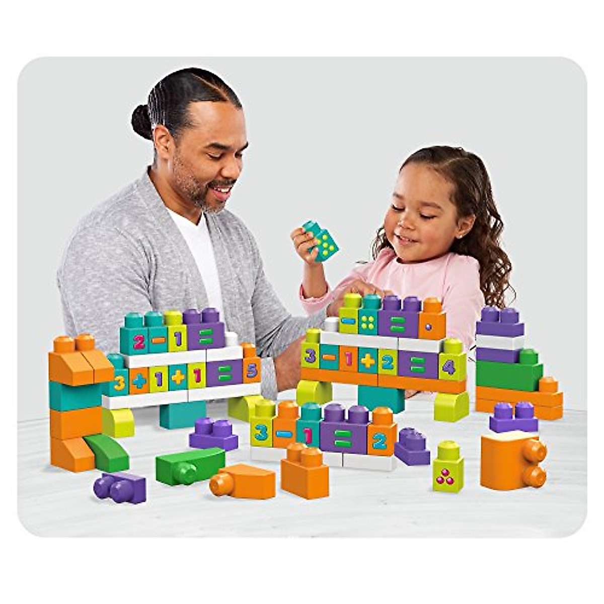 Mega Bloks Building Basics Stack & Learn Math (FLX72)