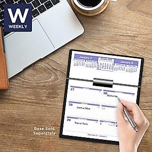 2022 Flip-A-Week Weekly Desk Calendar Refill by AT-A-GLANCE, 6" x 7" (SW705X50)