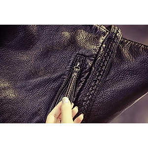 Big Capacity Women Handbags Soft Leather Travel Lady Tote Purses Fashion Woven Work Shoulder Hobo Bag