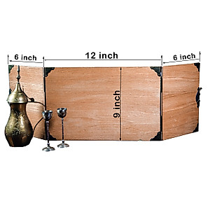 Personalizable Game Master Screen made for Board Role Playing Game - Wooden Handcrafted GM Screen Set - DM Gift Idea - Gifts for Him and Her (Game Master)