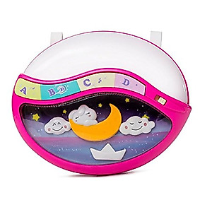 Play Baby Toys Magic Sleep Through The Night Soother Baby Crib Clip In Night Lamp With Multiple Melodies To Put Your Baby To Sleep, In Pink