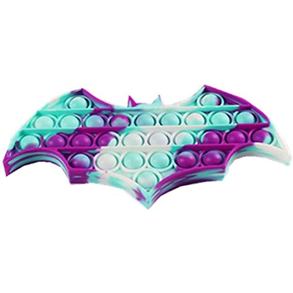 Newshop Push Pop Bubble Fidget Sensory Toy Push Popping Silicone Game Toy Anxiety and Stress Reliever Autism Toy 2