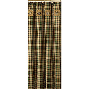 Park Designs Scotch Pine Shower Curtain, 72 x 72