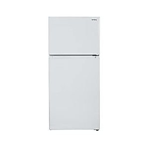 Winia 18 cu. Ft. Top Freezer Refrigerator with Icemaker - White