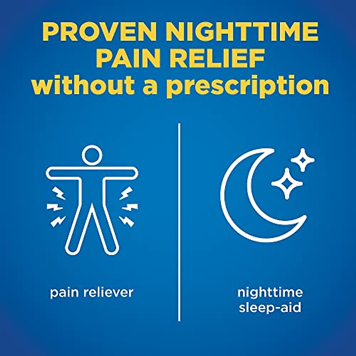 Amazon Basic Care Naproxen Sodium Pm, Naproxen Sodium and Diphenhydramine Hydrochloride Tablets, 220 Mg/25 Mg, 160 Count