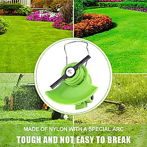 30 Pieces Grass Trimmer Head Replacement Plastic Cutter Blades Lawn Mower Blades Plastic Weed Wacker Head Blades for Garden Electric Cordless Grass Trimmer Strimmer Tool Replacement Parts…