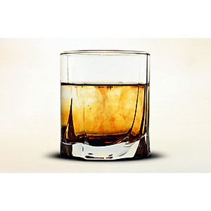 GLASKEY Shot Glass Set of 6, 2oz Clear Glass Dishwasher Safe Lead-free Heavy Base Shot Glasses for Whiskey Vodka Espresso Coffee Small Desserts Candle-Making