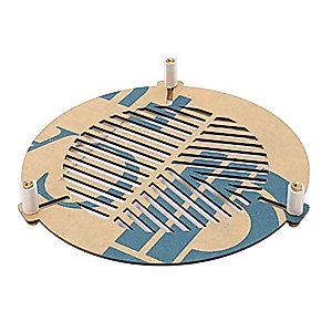 Zunate Bahtinov Focus Mask, Focusing Mask Acrylic Telescope Focusing Mask, 100 to 140mm Caliber Fixed Diameter, Telescope Focus Mask for Astrophotography