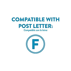 Architectural Mailboxes Chadwick Galvanized Steel Post Mount Mailbox, 8950B-10, Black, Medium Capacity