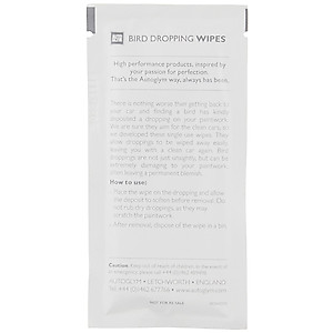 Autoglym Bird Dropping Wipes (Pack of 1)