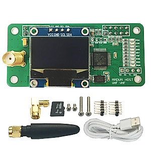 Mokxihit MMDVM Hotspot Board Digital Voice Modem Support DMR DSTAR YSF P25 NXDN for Raspbery P Zero W 2w Pi 1 2 3 B Series Two Colors OLED(Board OLED)