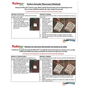 LabTech LT5110 Radon Test Kit