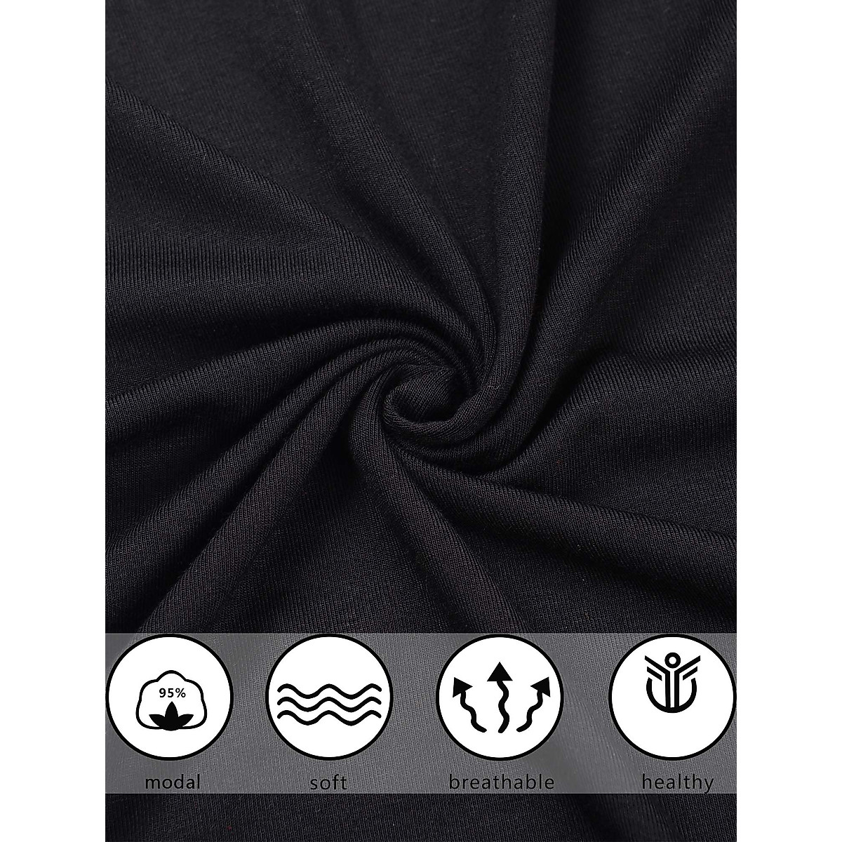 WILLBOND 3 Pieces Basic Cami Women Long Tanks Dress with Strap, Solid Color (Black, Grey, Army Green,Large)