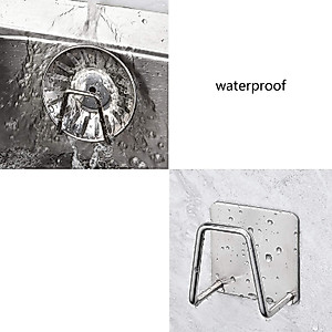 CaKoo Sponge Holder, 2 Pack Sponge Holder for Kitchen Sink, Good Ventilation Performance to Keep The Sponge Dry.