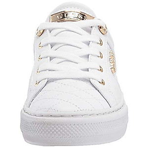 Guess Women's Loven Sneaker, White, 10