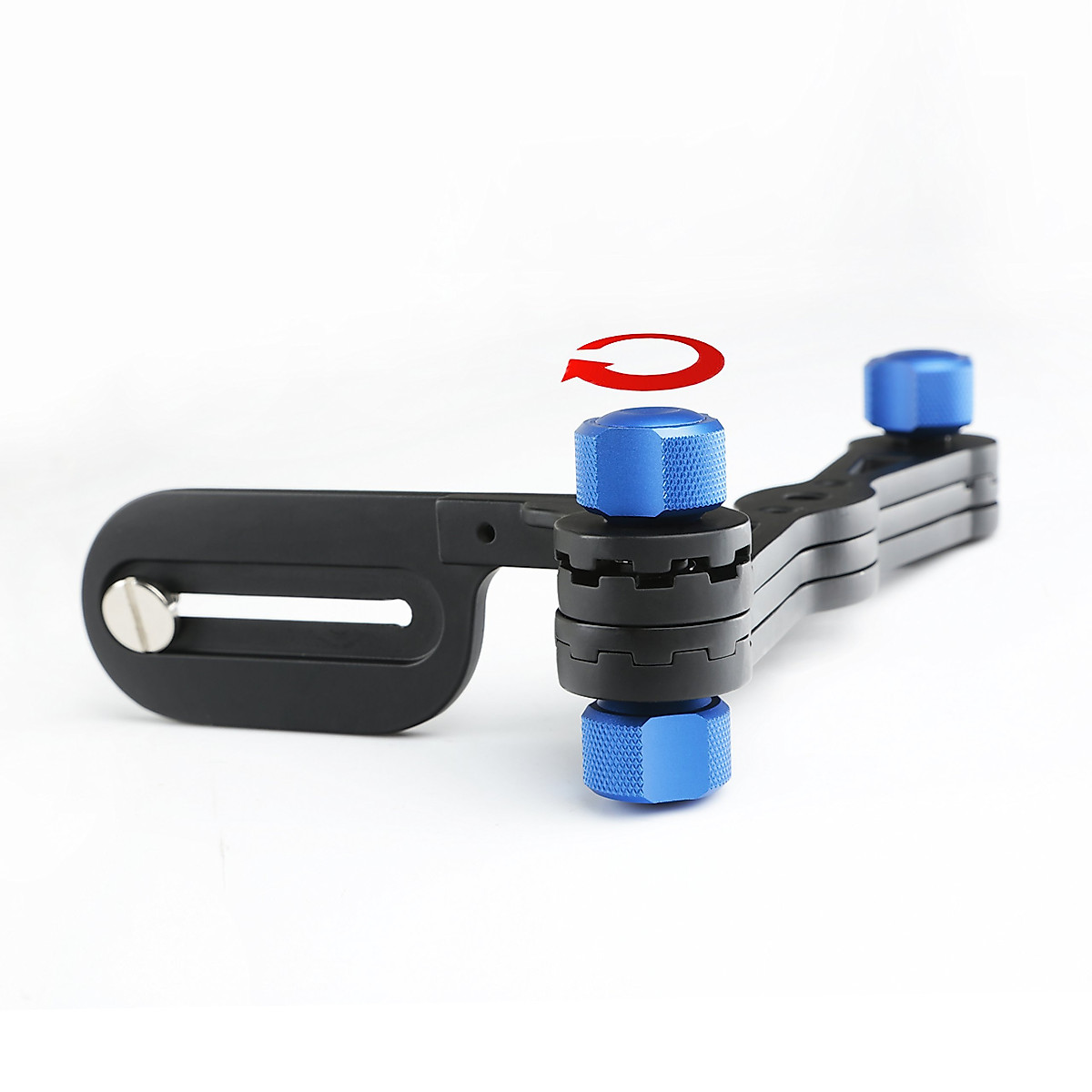 Movo SV1000 All-in-One Stabilizer Rig - Shoulder Rig, Selfie Stick, Handheld Stabilizer, and Grip for DSLR and Mirrorless Cameras up to 9 lbs (4kg)